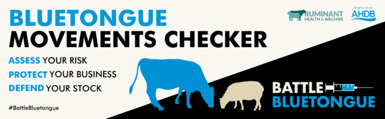 Bluetongue Movements Checker - Ruminant Health & Welfare